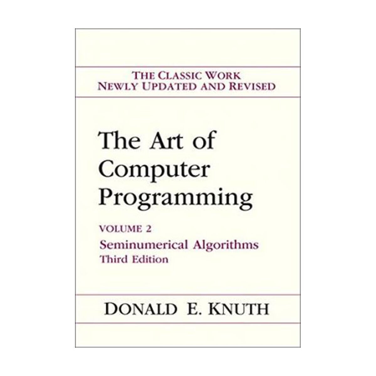 The Art of Computer Programming, Volume1- 4 The Art Vol. 4