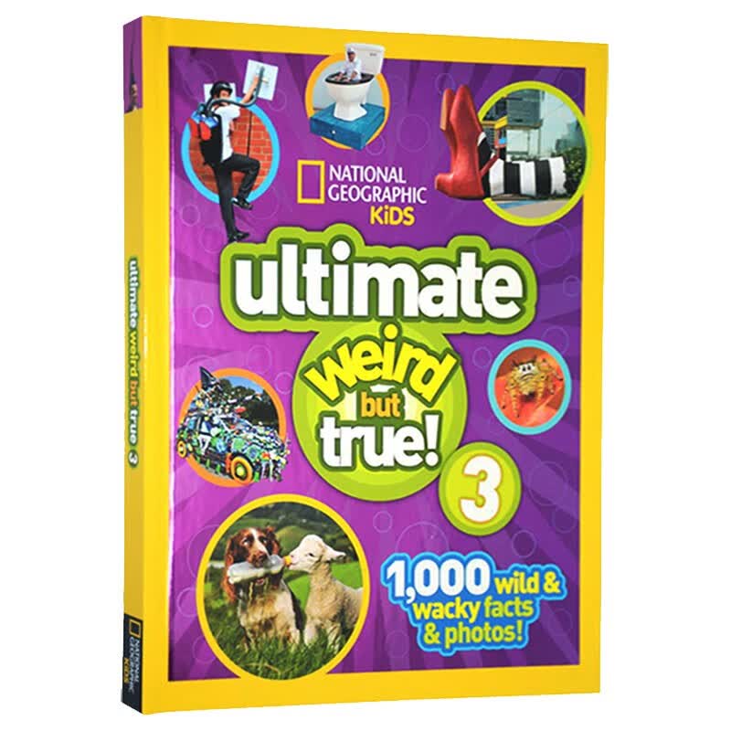 英文原版美国国家地理 Ultimate Weird But True 3 终极版真的好奇怪 3