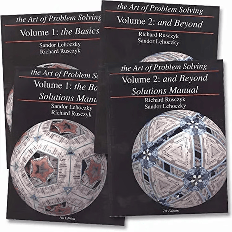 纸质Art of Problem Solving解决问题艺术 第Vol 1-2卷课本答案 B5黑白纸质答案2