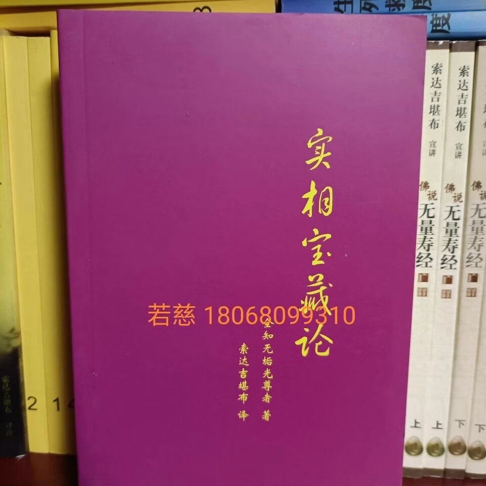 实相宝藏论 七宝藏之一 全知无垢光尊者著索达吉堪布译