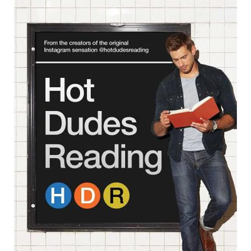 现货 Ins人气账号 型男阅读 Hot Dudes Reading