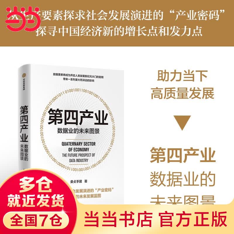 第四产业: 数据业的未来图景 娄攴手居著