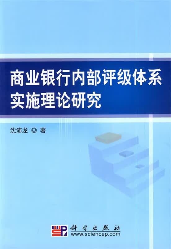 商业银行内部评级体系实施理论研究 沈沛龙著