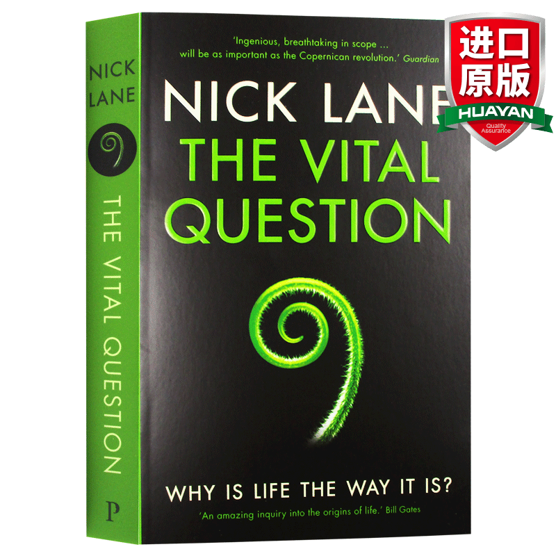 英文原版 复杂生命的起源 The Vital Question 尼克 莱恩