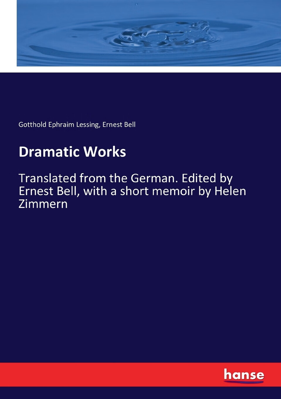 【预售 按需印刷】Dramatic Works