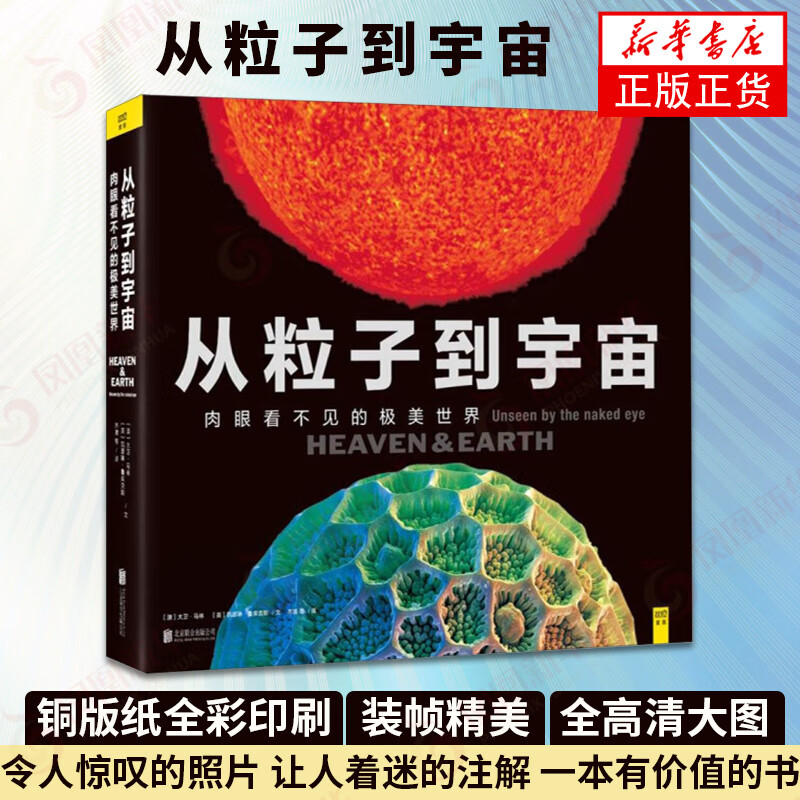 下单立减】从粒子到宇宙-肉眼看不见的极美世界[澳]大卫·马林 科普读物宇宙