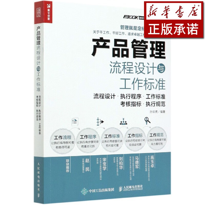 产品管理流程设计与工作标准(流程设计执行程序工作标