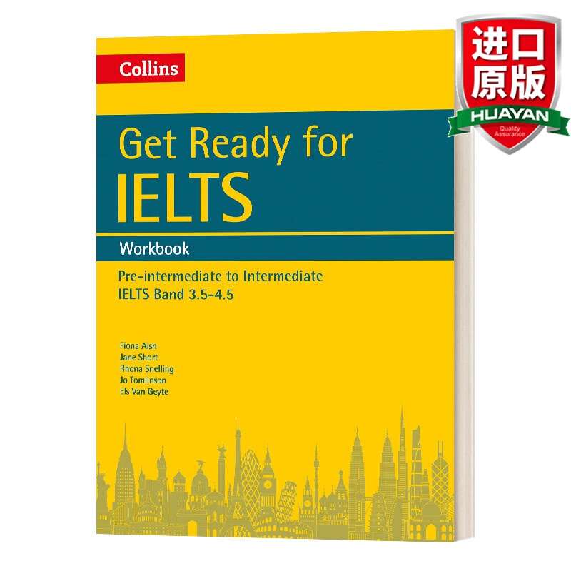 Get Ready for IELTS Workbook 英文原版 雅思预备教程 练习簿 英文版 进口英语原版书籍
