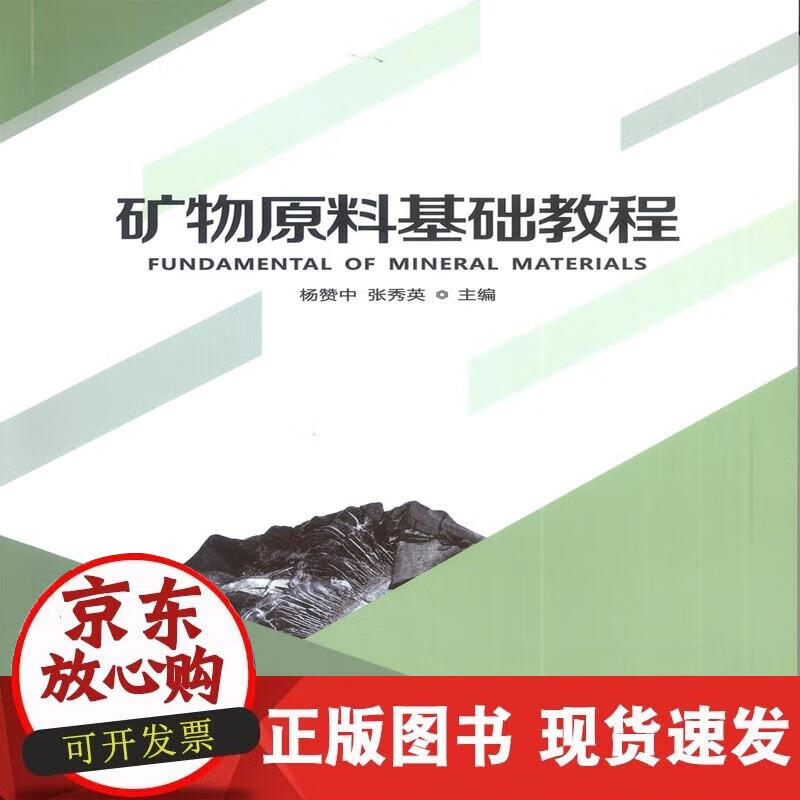 【现货】矿物原料基础教程