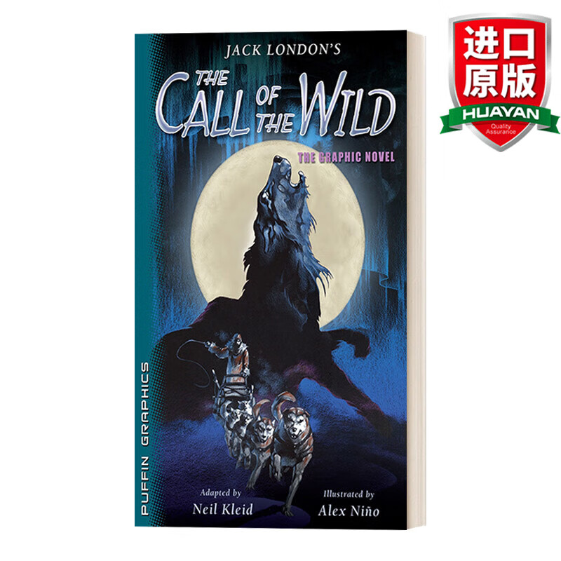 The Call of the Wild 英文原版 野性的呼唤 Jack London杰克·伦敦 青少年冒险与动作漫画小说 英文版 进口英语原版书籍