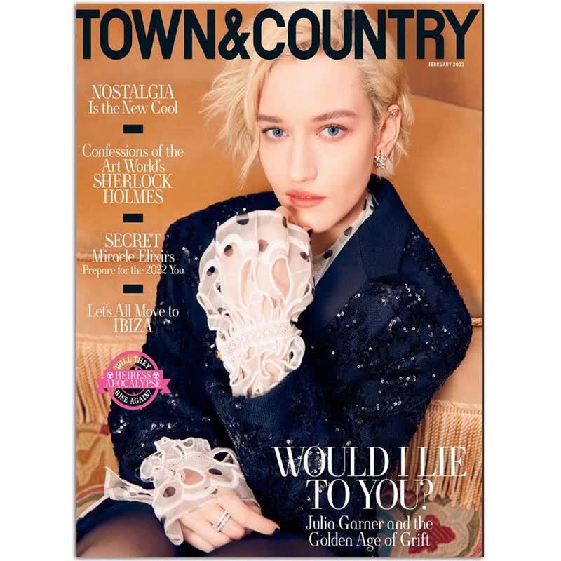 【单期可选】Town&Country 城市与乡村 2023年月刊 美国生活杂志 2022年2月刊