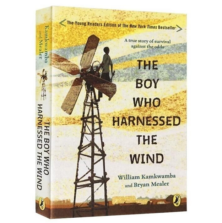 现货英文原版 驭风少年 The Boy Who Harnessed the Wind 儿童文学小说