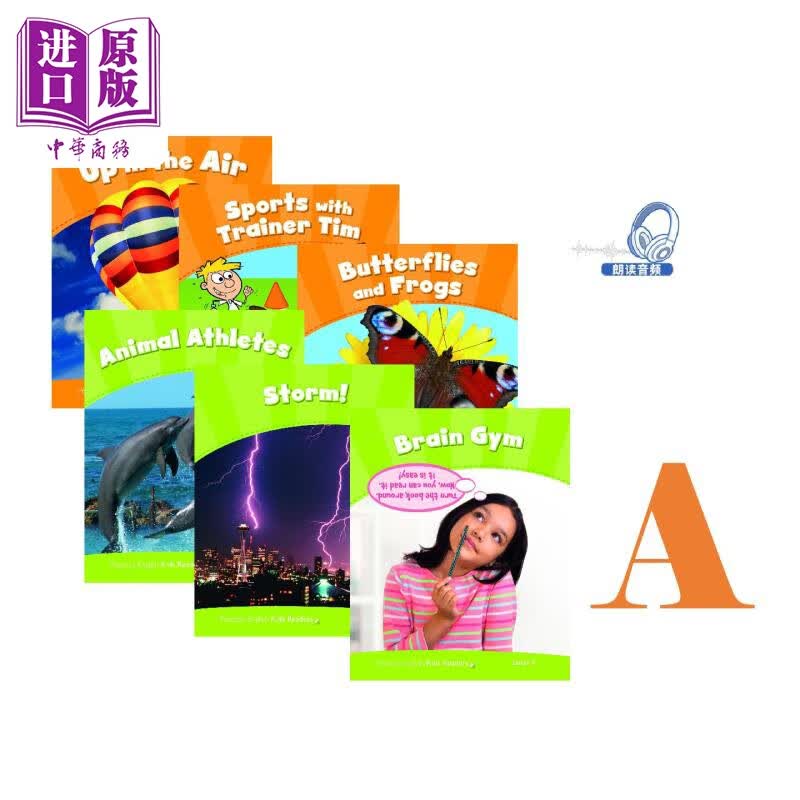 Pearson English Kids Readers 培生中学6-7年级初中英语分级阅读绘本A套装 CEFR A1-A2+ CLIL 蓝思值430L-600L
