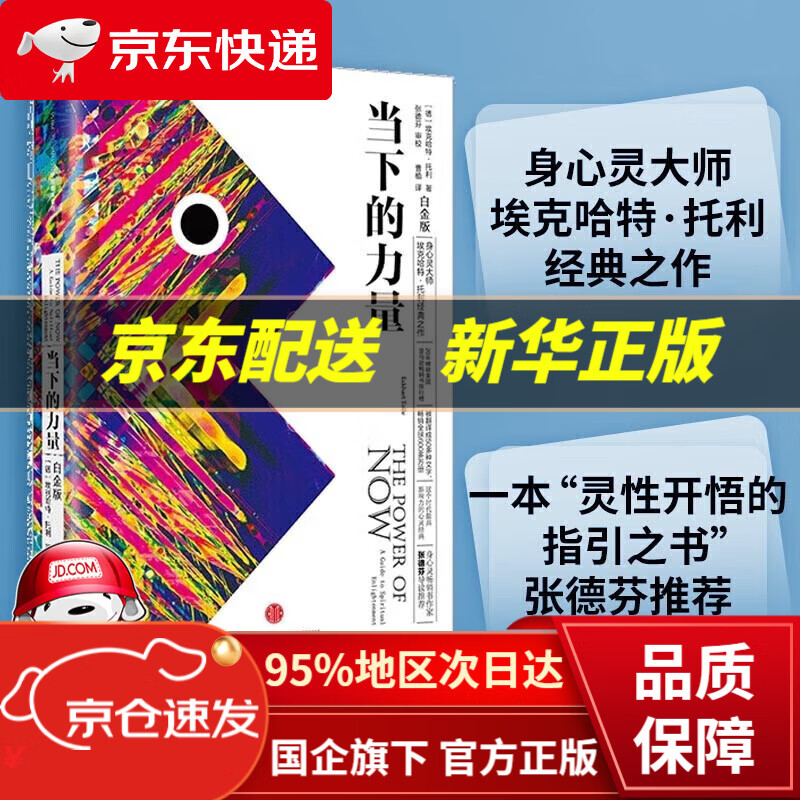 【中信出品 】当下的力量（白金版）埃克哈特·托利经典之作 张德芬