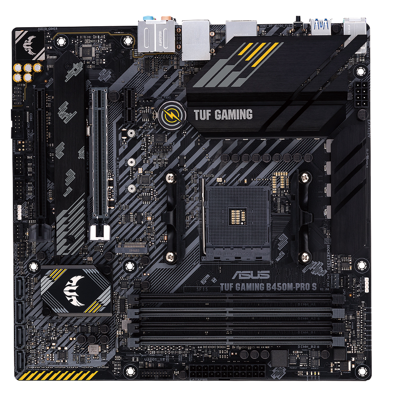 地表最强B450M？华硕 TUF GAMING B450M-PRO S重炮手简易开箱_主板_什么值得买