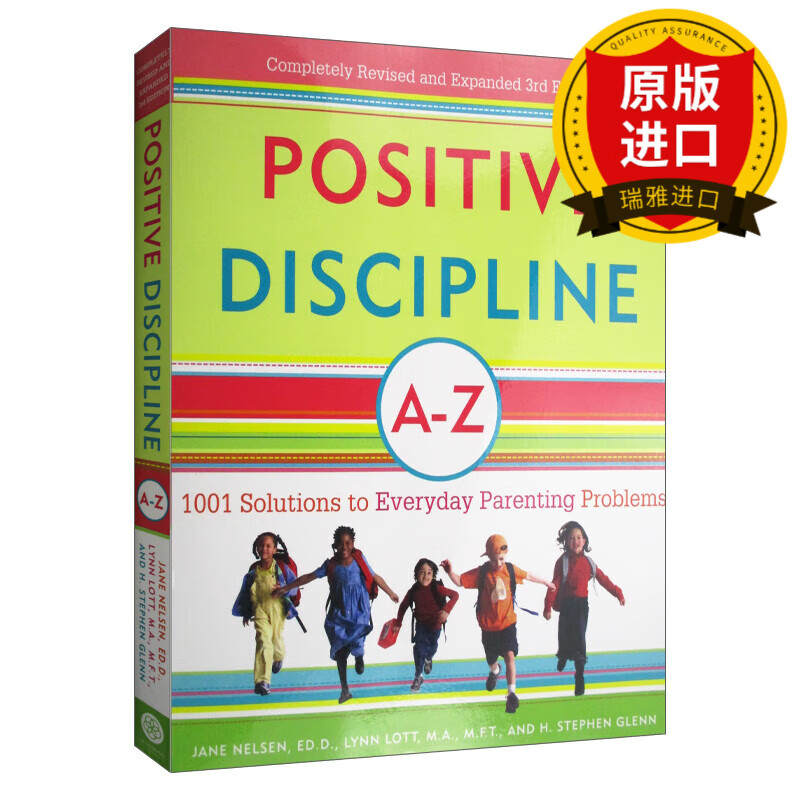 英文原版 正面管教A-Z 日常养育难题的1001个解决方案 Pos Discipline A-Z 3Rd Edition 全英文版 Jane Nelsen, Ed.D. 进口英语书