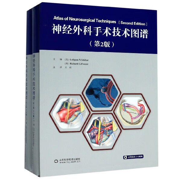 神经外科手术技术图谱(第2版上下)(精)
