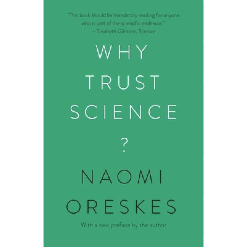 现货 为什么要相信科学？ 简装 Why Trust Science?