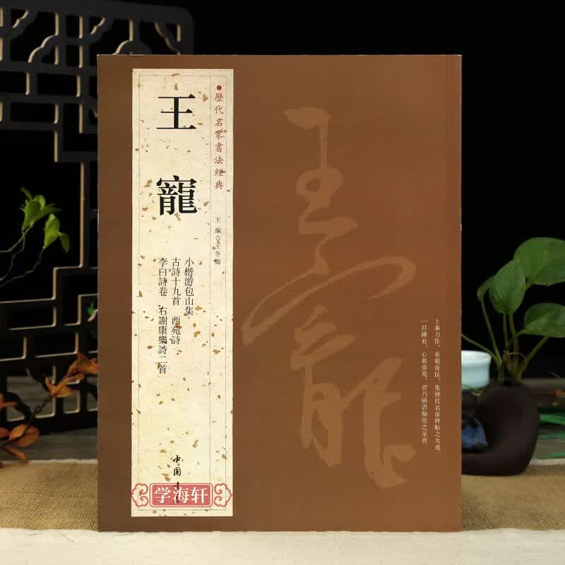 学海轩共5帖王宠历代名家书法王冬梅繁体旁注小楷游包山集西苑诗李白诗卷古诗十九首小楷草书毛笔字帖书籍临