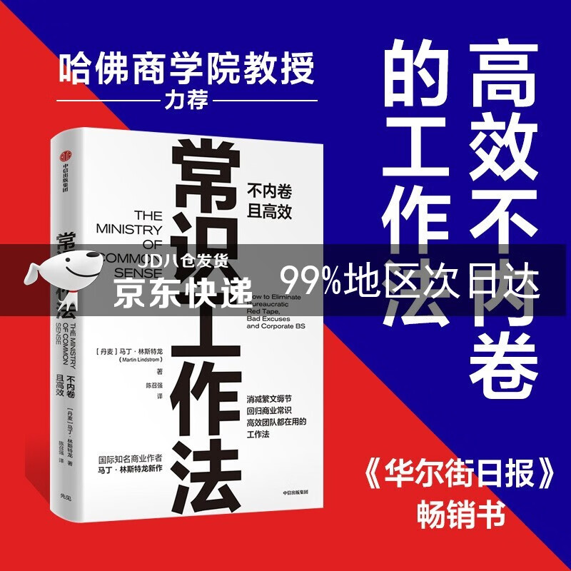 常识工作法 不内卷且高效 马丁·林斯特龙 著 痛点 品牌洗脑 作者新作