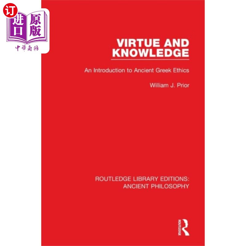 海外直订Virtue and Knowledge 美德与知识