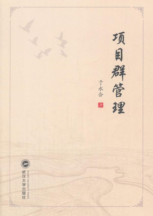 项目群管理 管理 于永合 武汉大学出版社 9787307198418