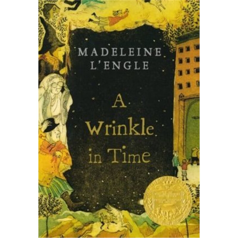 A Wrinkle In Time 时间的皱纹 梅格时空大冒险 英文原版小说书 时间的皱折褶皱 安徒生文学纽伯瑞奖 儿童科幻