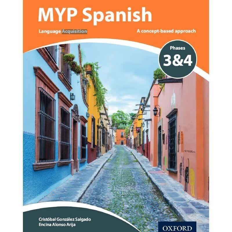 全彩MYP Spanish Language Acquisition Phases 1&1/3&4 高清彩印 3 4彩印