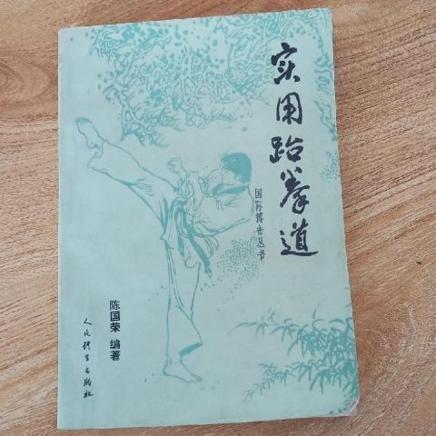 实用跆拳道 技击武功 陈国荣著 人民体育出版1993经典稀缺版 现货