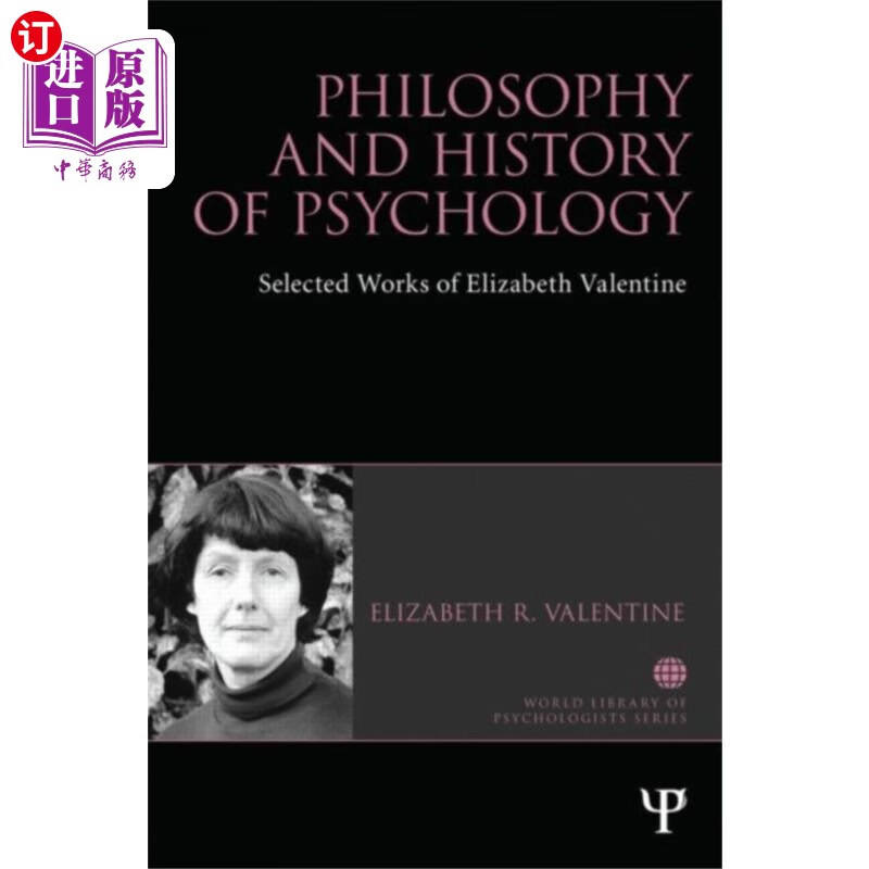 海外直订Philosophy and History of Psychology 心理学哲学与历史