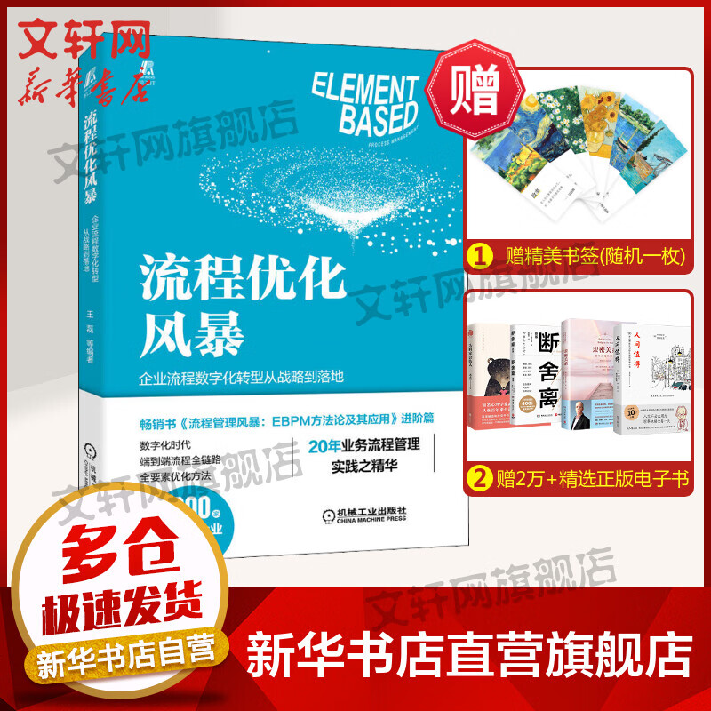流程优化风暴 企业流程数字化转型从战略到落地 图书