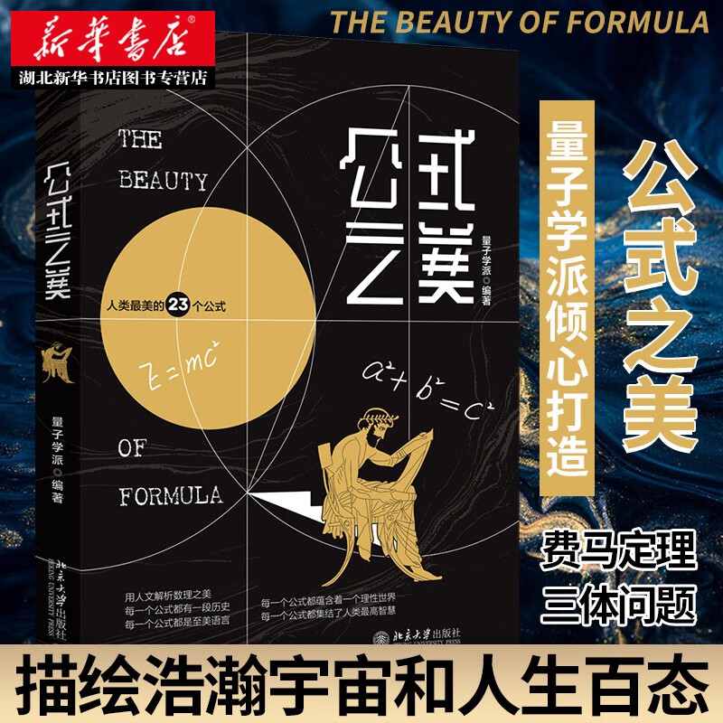 公式之美 量子学派编著黎曼猜想5G万有引力熵增定律薛定谔方程三体问题费马大定理 湖北