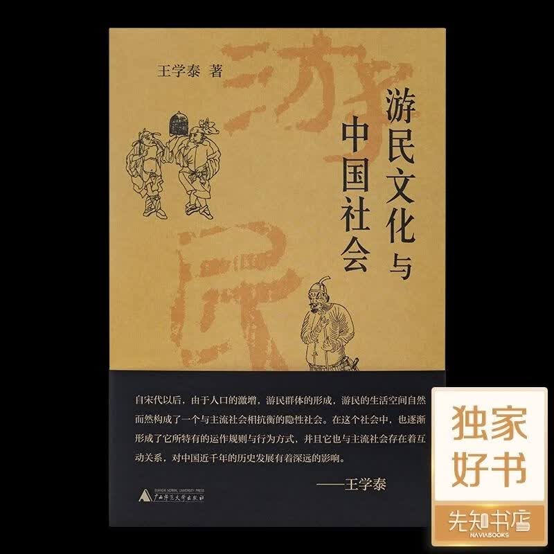王学泰《游民与中国》【现货速发】