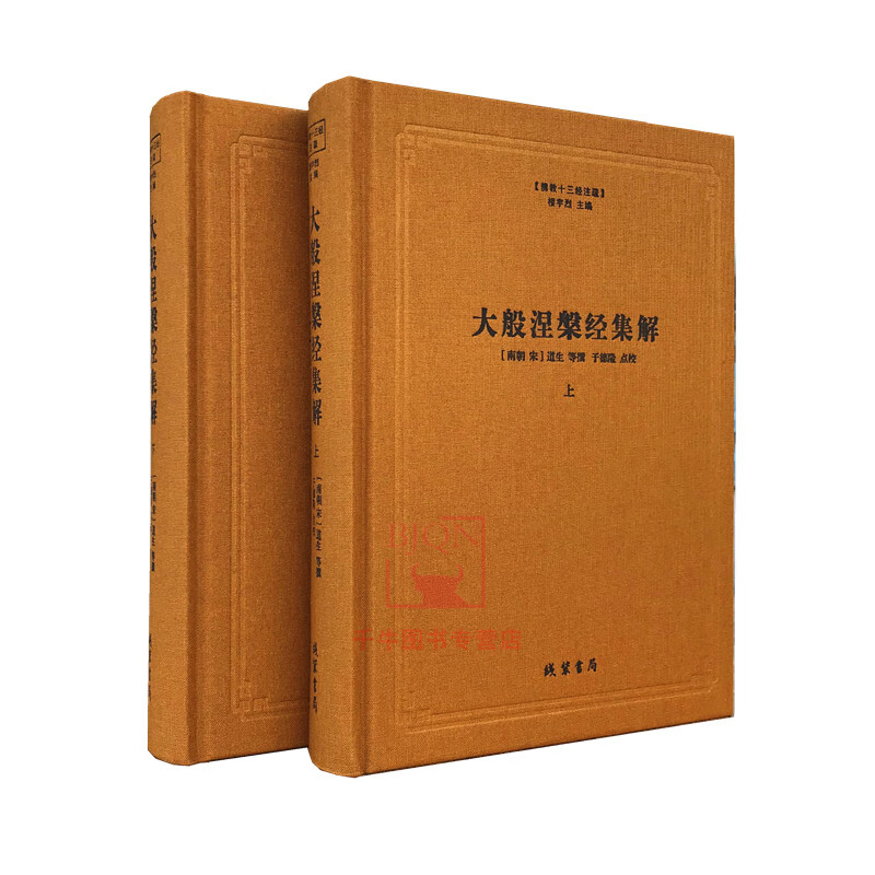 大般涅槃经集解(上下)佛教十三经注疏 (南宋)道生 等撰 楼宇烈主编 线装书局