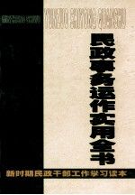民政事务运作实用全书 张勤