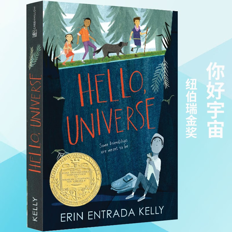 Hello Universe 你好宇宙 2018年纽伯瑞金奖英文原版小说 儿童文学 青少年成长阅读 Erin Entrada Kelly 个性与友谊插图故事书 青少年成长阅读 by Erin Entr