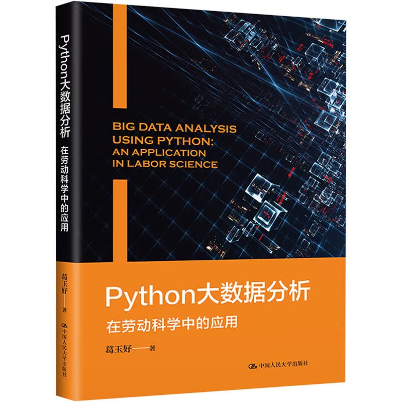 Python大数据分析 在劳动科学中的应用 图书