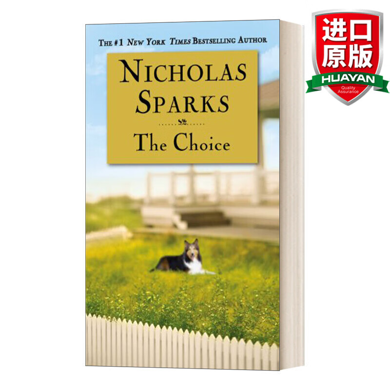 The Choice 英文原版 抉择 Nicholas Sparks 英文版 进口英语原版书籍