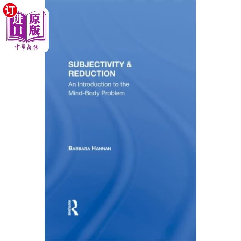 海外直订Subjectivity And Reduction 主体性与还原
