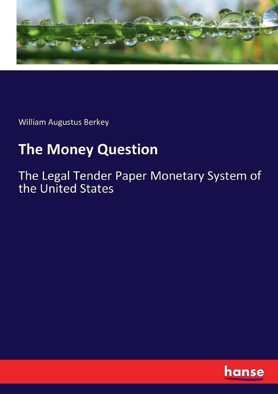 【预售 按需印刷】The Money Question