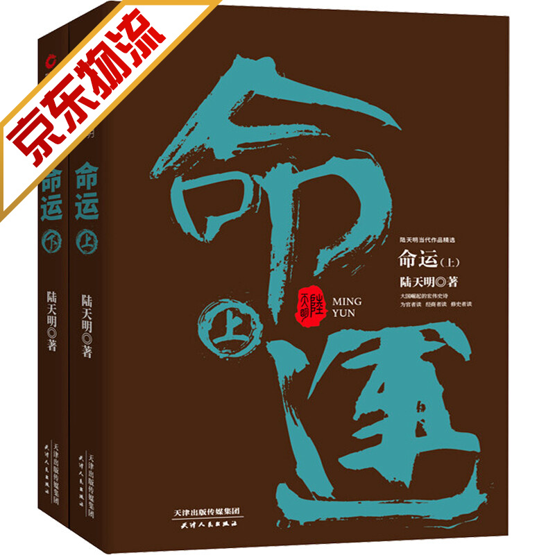 【系列自选】官场小说 陆天明当代作品精选：命运（套装全2册）