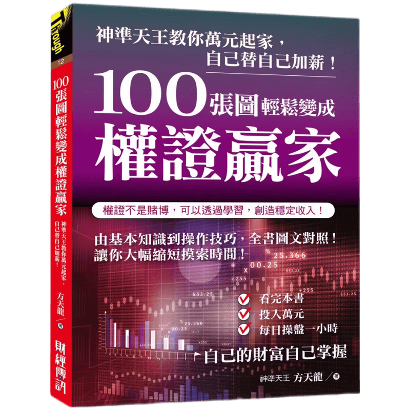 现货原版进口100张图轻松变成权证赢家：神准天王教你万元起家自己替自己加薪财经传讯9789861303109
