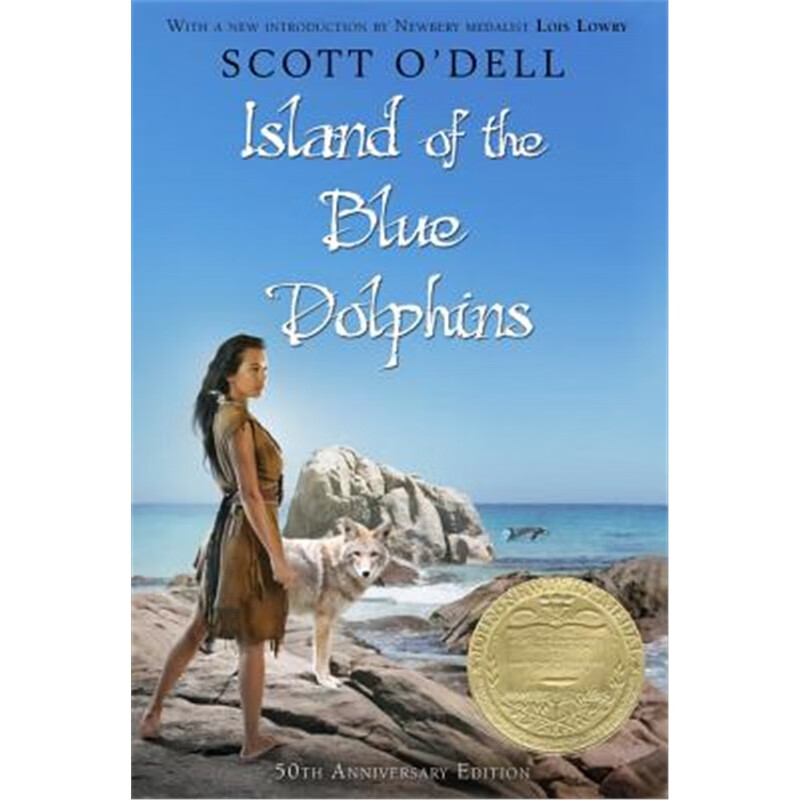 Island of the Blue Dolphins 英文原版书籍 蓝色海豚岛 1961年纽伯瑞奖小说 儿童文学小说读物 Scott O'Dell