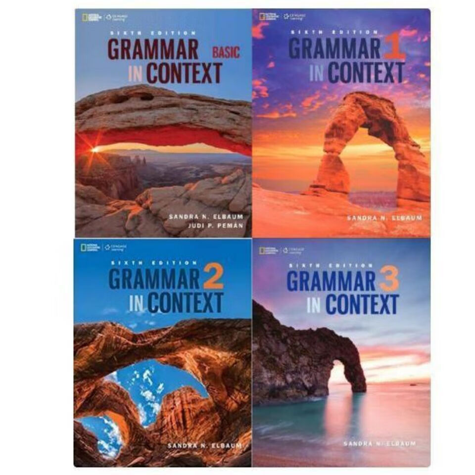 语法Grammar in Context Basic/1/2/3(第六版) 全套4册