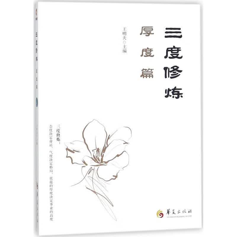 三度修炼之厚度篇 王明夫 华夏出版社