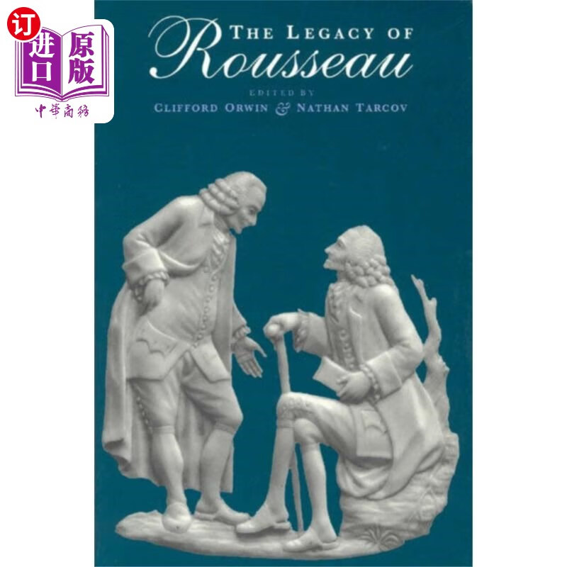海外直订Legacy of Rousseau 卢梭的遗产
