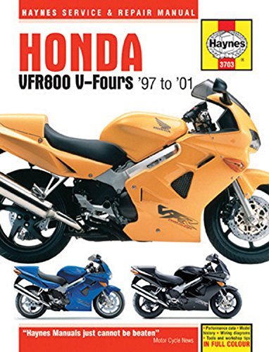 Honda VFR800 V-Fours (97 - 01) Haynes Repair Manual