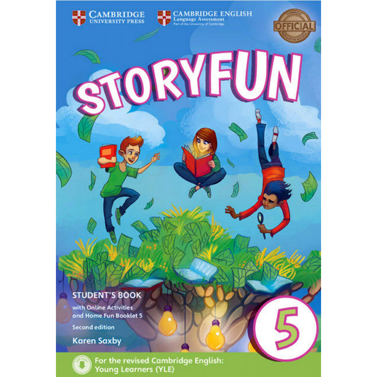 剑桥少儿英语YLE教材Storyfun1/2/3/4/5/6 课本+练习册送音频视频 storyfun5+home 5