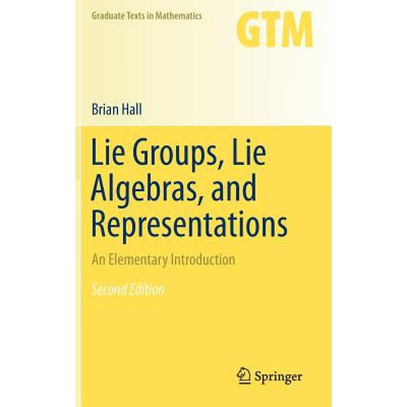 现货 李群李代数和表示论 Lie Groups, Lie Algebras, and Repr...