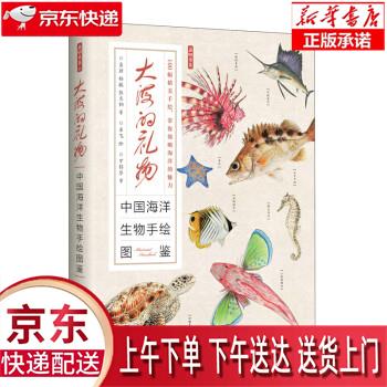 【新华畅销图书】大海的礼物 中国海洋生物手绘图鉴（异步图书出品） 龚理,杨敏,张志钢 人民邮电出